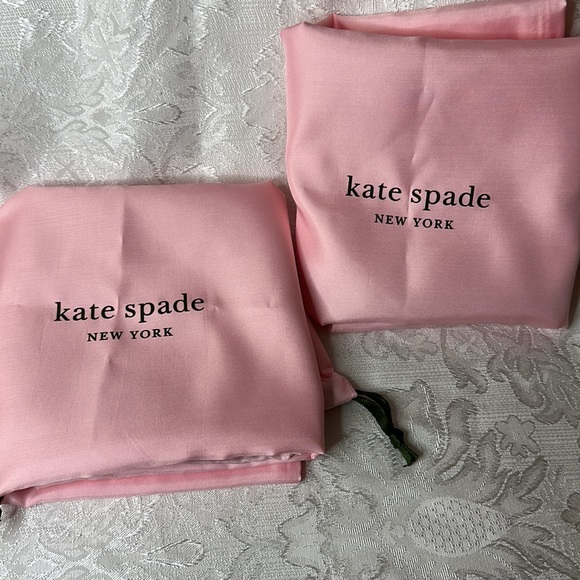 kate spade | Other | Kate Spade Medium Drawstring Pink Dust Bags New ...